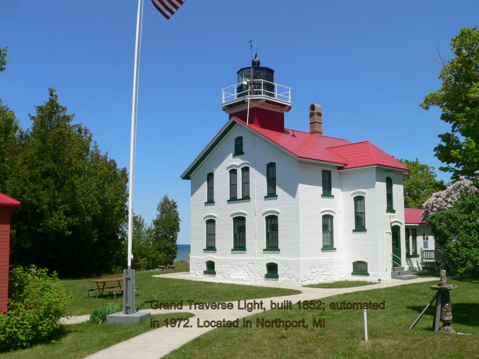 Rocky Top Ramblers: Grand Traverse Lighthouse Leelanau Peninsula Michigan