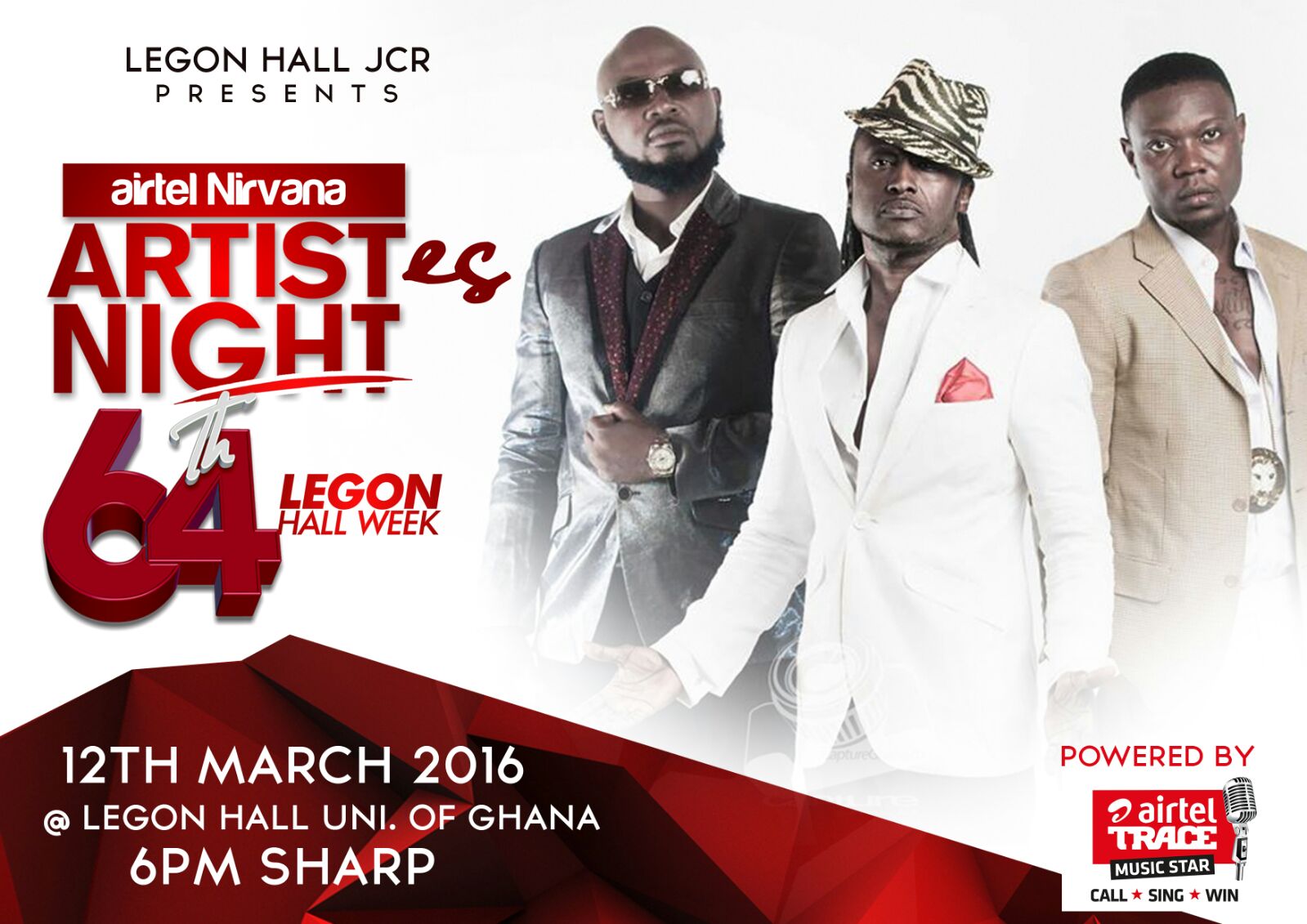 LEGON HALL WEEK ARTISTES NIGHT IS FINALLY HERE TODAY! - Info Vybes|