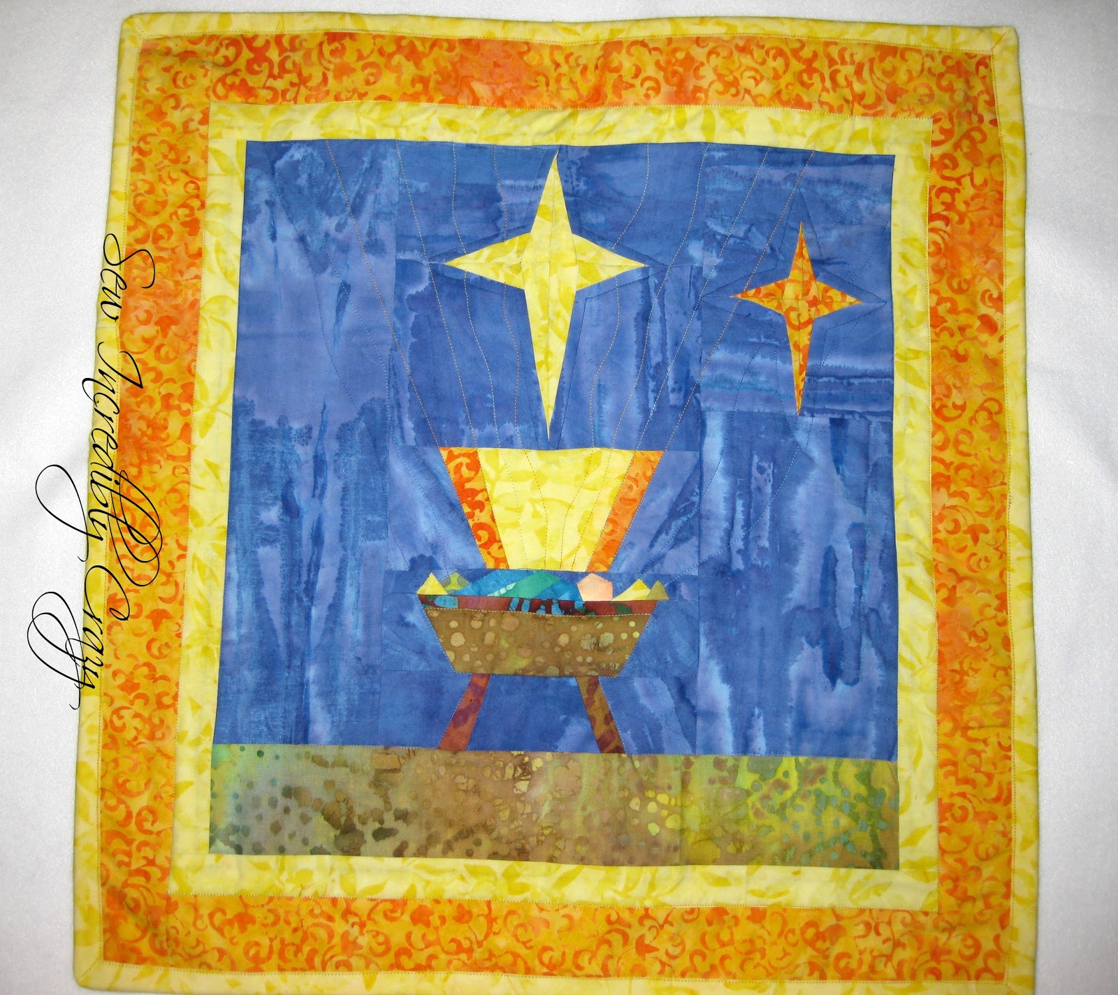 Sew Incredibly Crazy: Paper Pieced Nativity