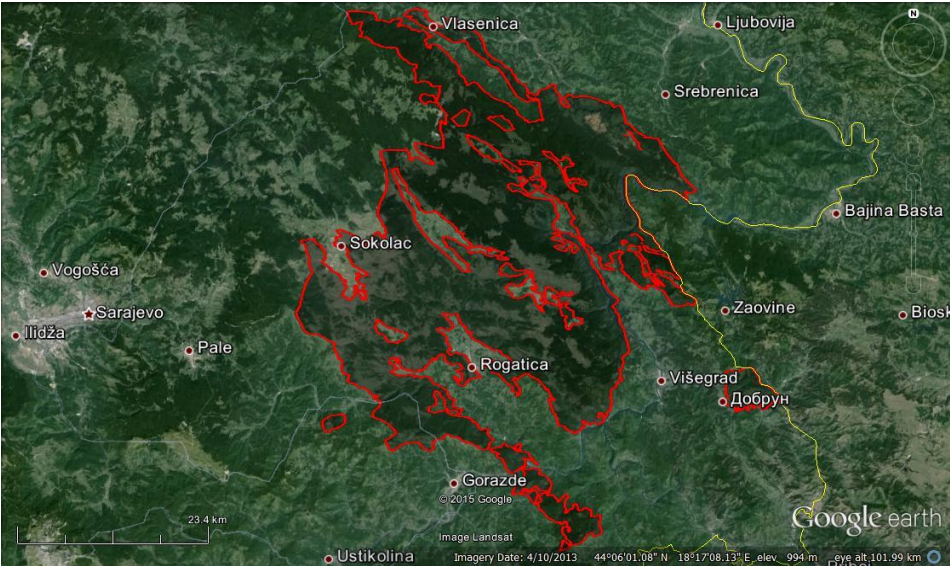Rogatica - BiH: Grupa vodnih tijela podzemnih voda Romanija – Devetak