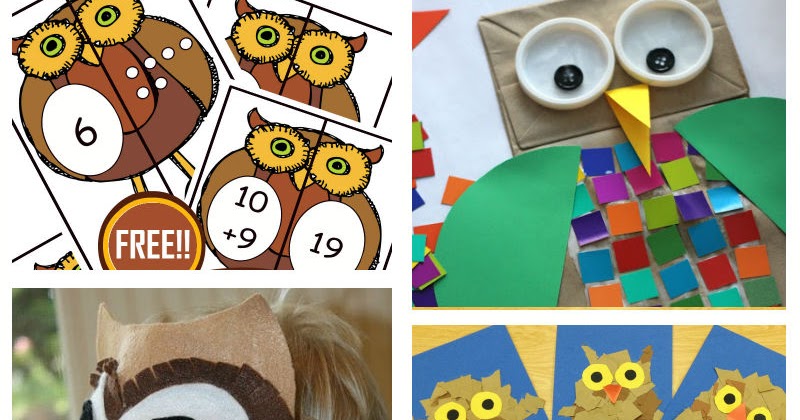 Owl Activities for a Owl Preschool Theme | Preschool Powol Packets