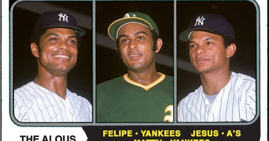 WHEN TOPPS HAD (BASE)BALLS!: BASEBALL BROTHERS- THE ALOUS: FELIPE ...