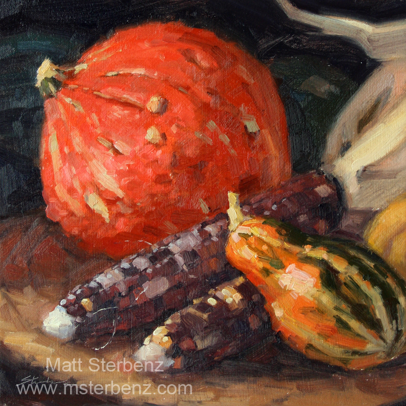 Matt Sterbenz Fine Art: Fall Still Life (Step-By-Step)