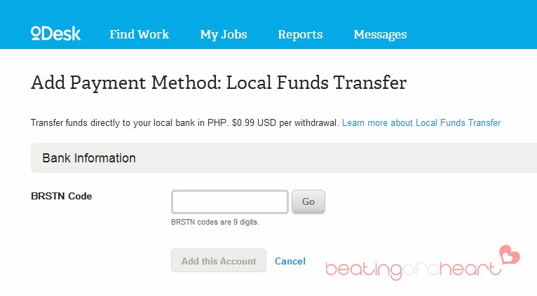 Looking for Work and Getting Paid at oDesk - Beating of a Heart