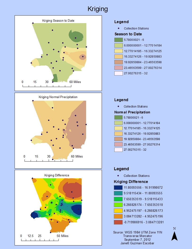 GIS Labs & Research Projects: Spatial Interpolation
