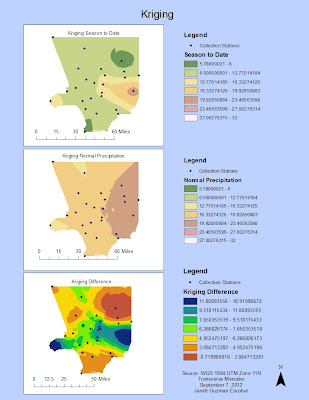 GIS Labs & Research Projects: Spatial Interpolation