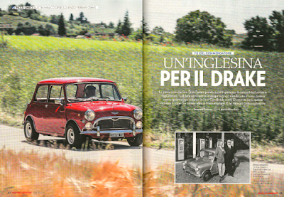 Maximum Mini: Enzo Ferrari's Mini Cooper gets feature in Ruoteclassiche