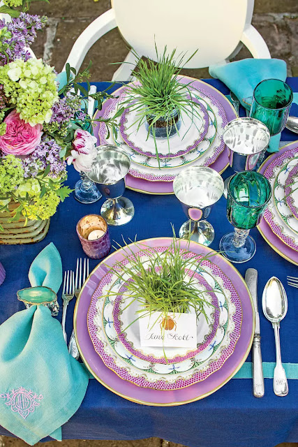 Easter Table Eggspiration - Preppy Empty Nester F