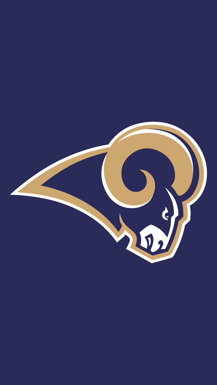 Wallpaper Los Angeles Rams blue para celular gratis