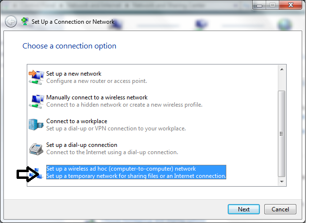 ICS (Internet Connection Sharing)