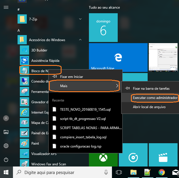 Dicas Sql: WARNING: Console code page (850) differs from Windows code ...