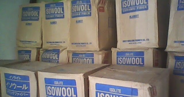ceramic fiber blanket isowool: CERAMIC FIBER BLANKET ISOWOOL