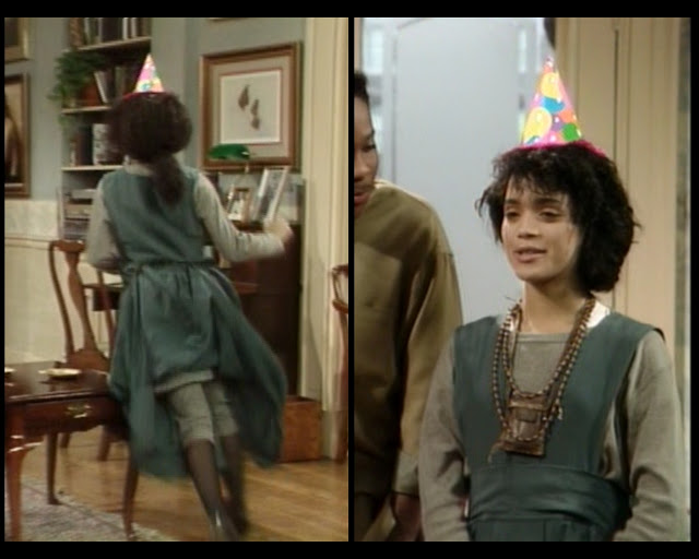 powder blue with polka dots (a hodgepodge): Style Icon: Denise Huxtable