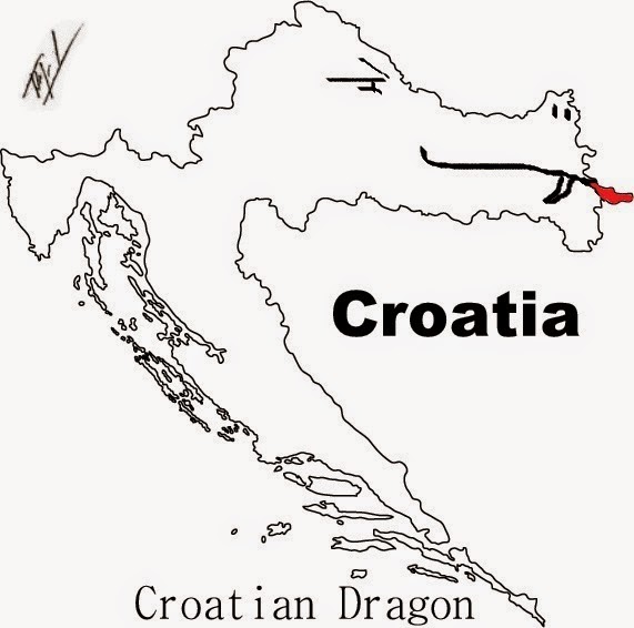 Funny maps: A funny map of Croatia