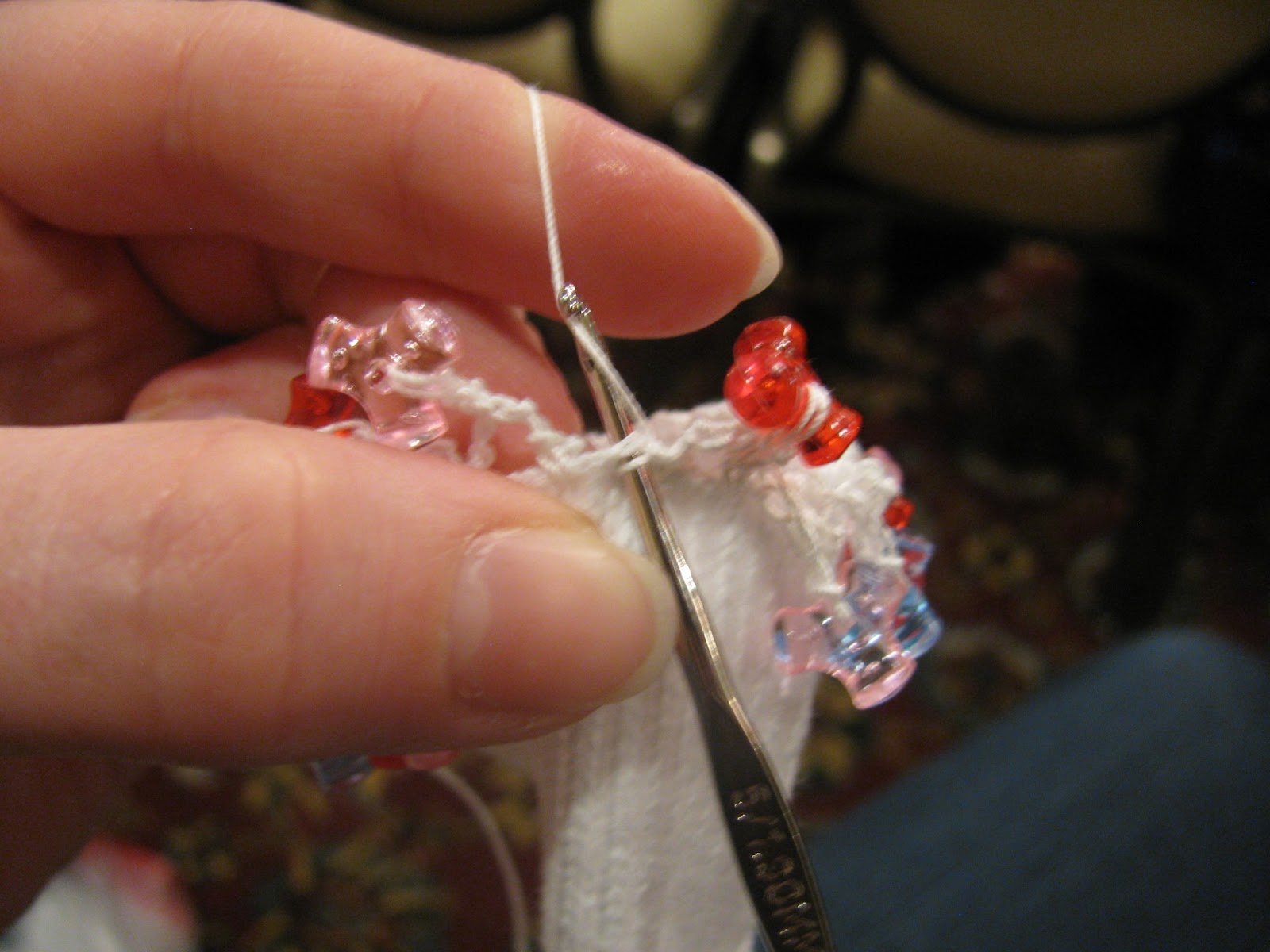 Love my Lists: Beaded Socks (Crochet)