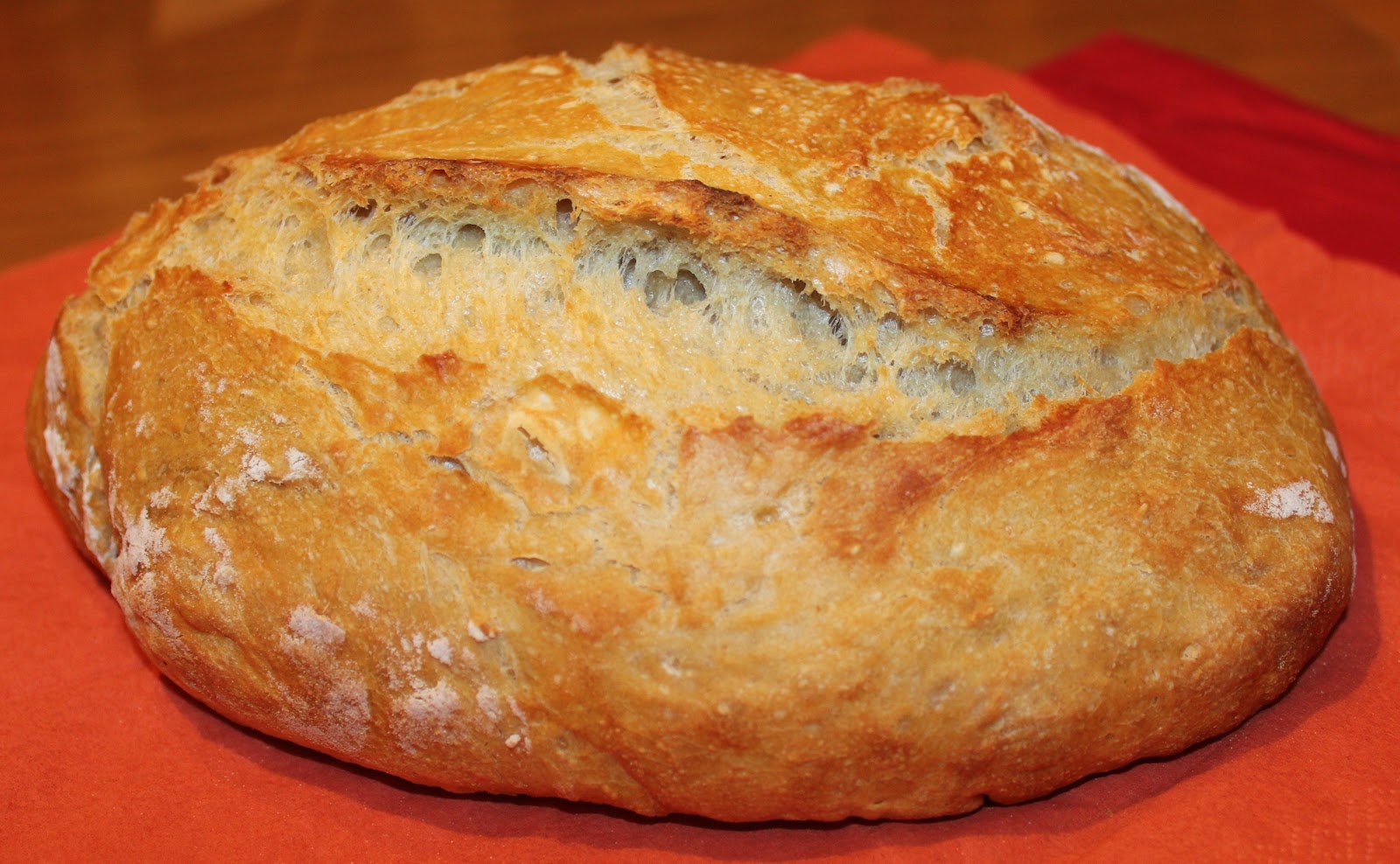 Vegarnkowo: Wiejski chlebek.