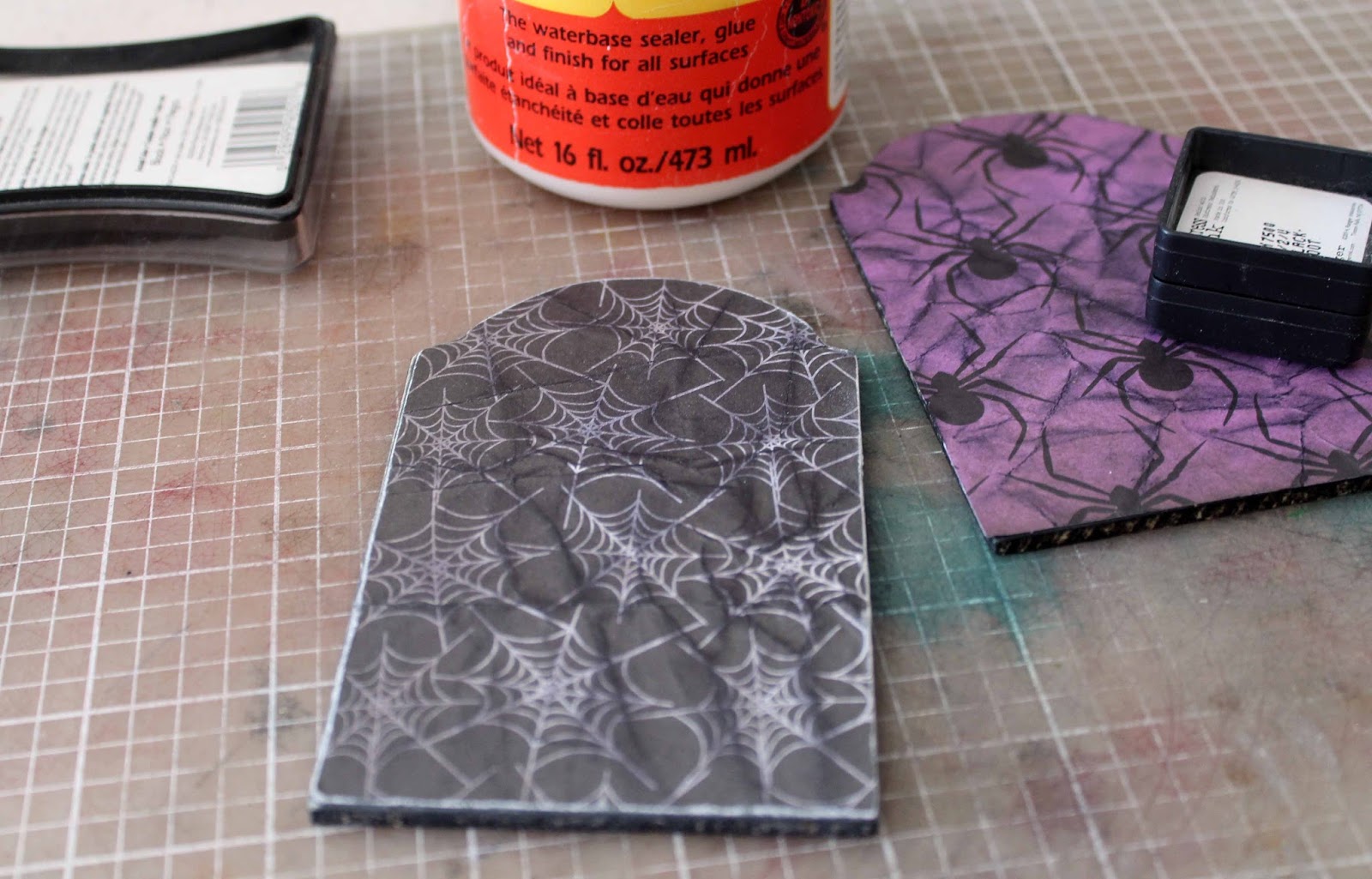 One person's scrapping compulsion: Halloween Tombstone Banner