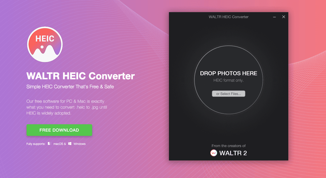 Cambia el formato heic a jpg con Waltr HEIC Converter | CompuTekni