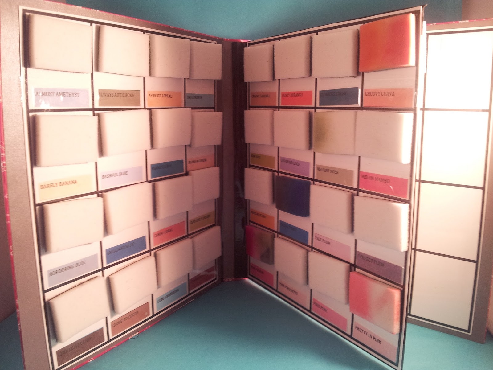 Designing Duos: Featured: Organizing blending pads!