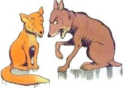 Le Roman de Renart: Le duel de Renart et d'Ysengrin - Ysengrin veut la ...