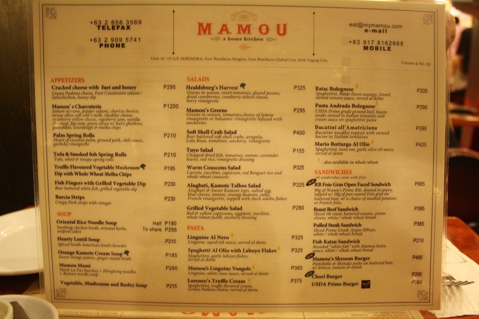 tetadventurer: Mamou: Boyfie's Birthday Steak Dinner at Mamou!