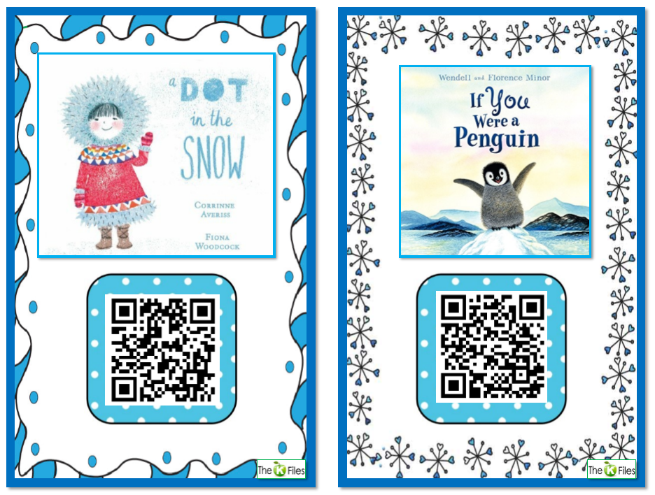 The K Files: January Listening Center with QR Codes