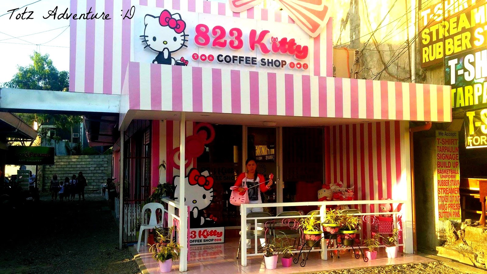 TOTz Adventure: Tagum City : 823 Hello Kitty Coffee Shop