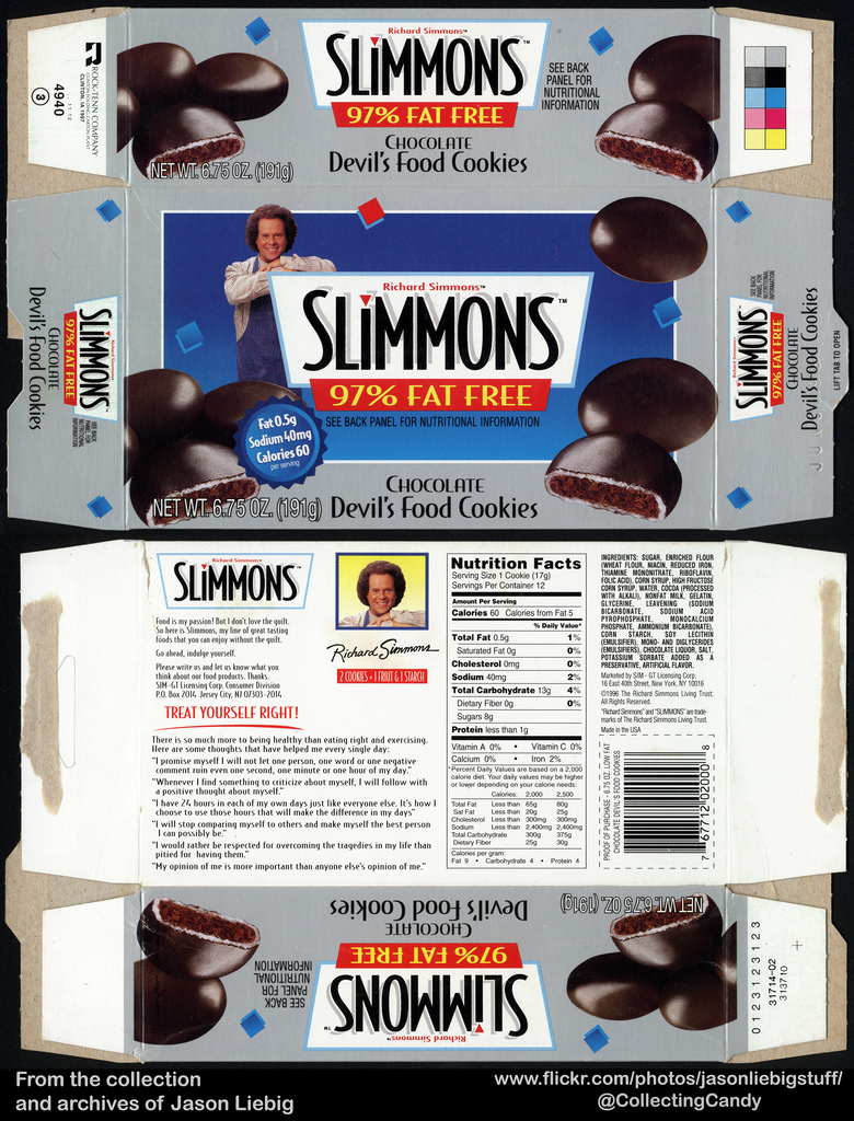 Gone But Not Forgotten Groceries: From the Snack Aisle: Richard Simmon ...