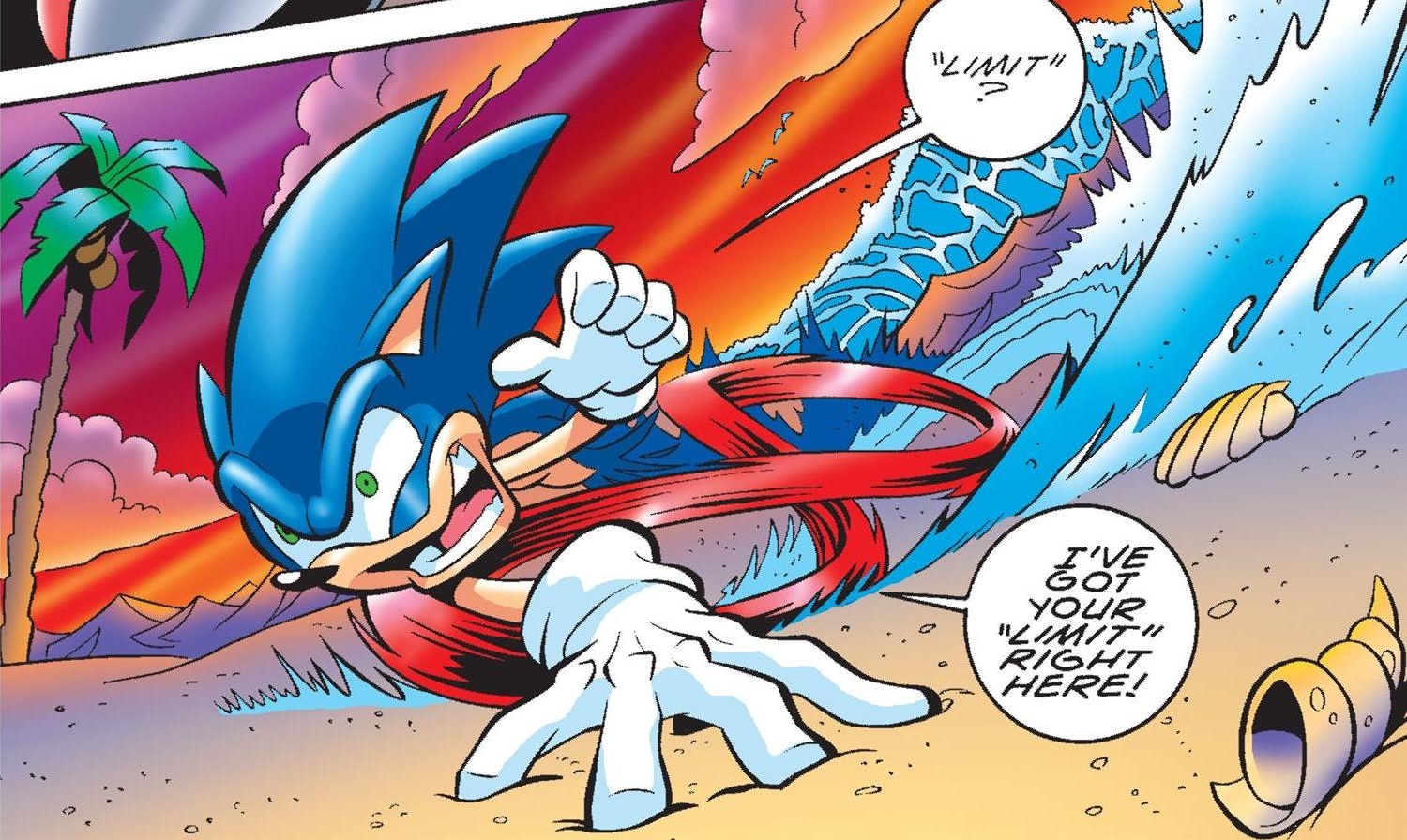Hedgehogs Can't Swim: Sonic the Hedgehog: Issue 175
