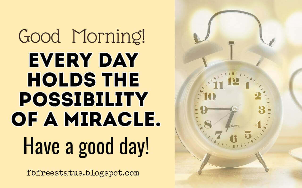 Good Morning Quotes Inspirational With Images Pictures