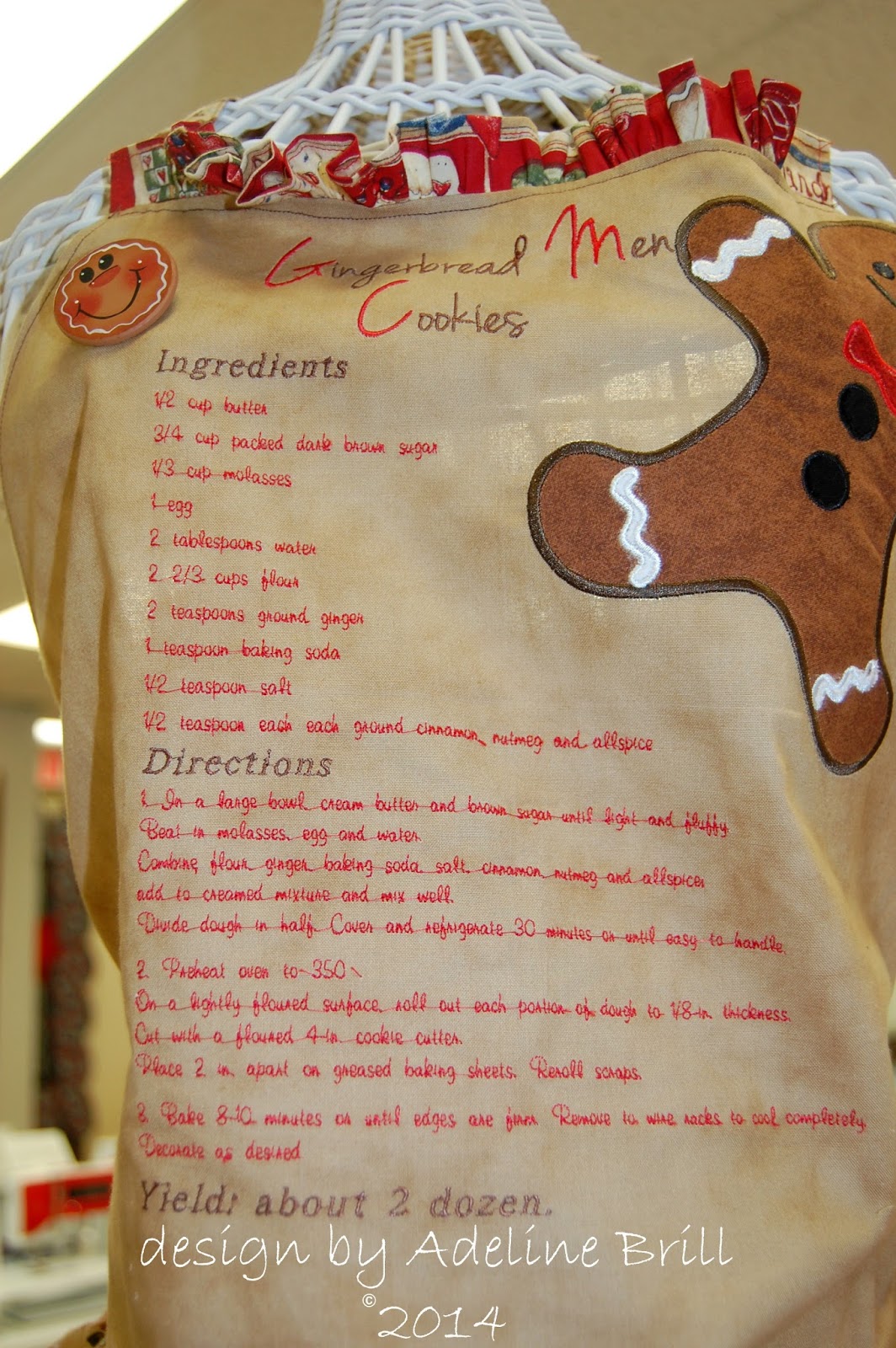 DesignWorks Lessons: Gingerbread Man Recipe