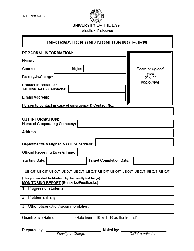 Daisy Gets Creative: A Guide to OJT for UE Manila College Students