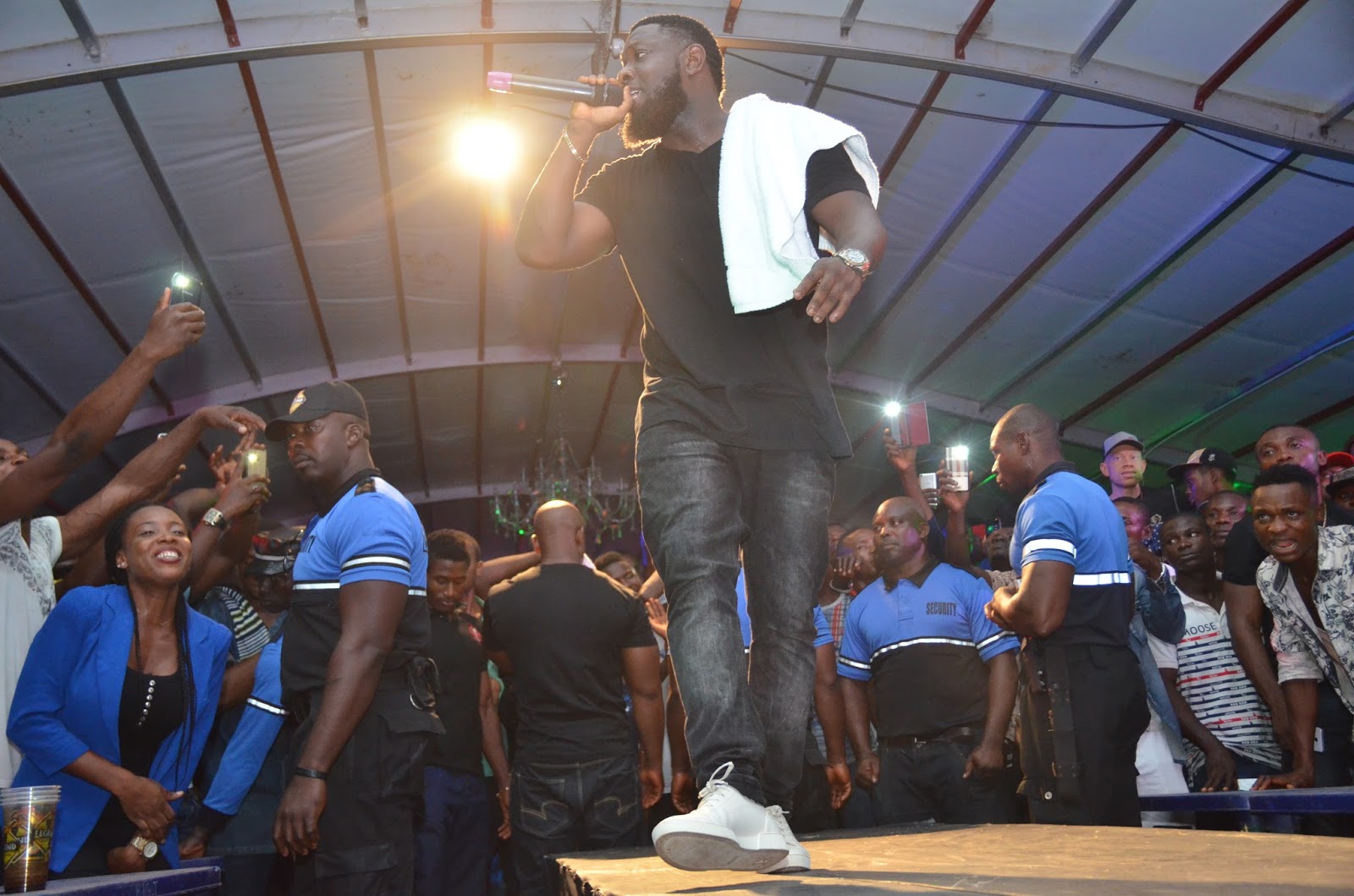 Photos: How Timaya Celebrated His Birthday With Fans At Legend Real ...