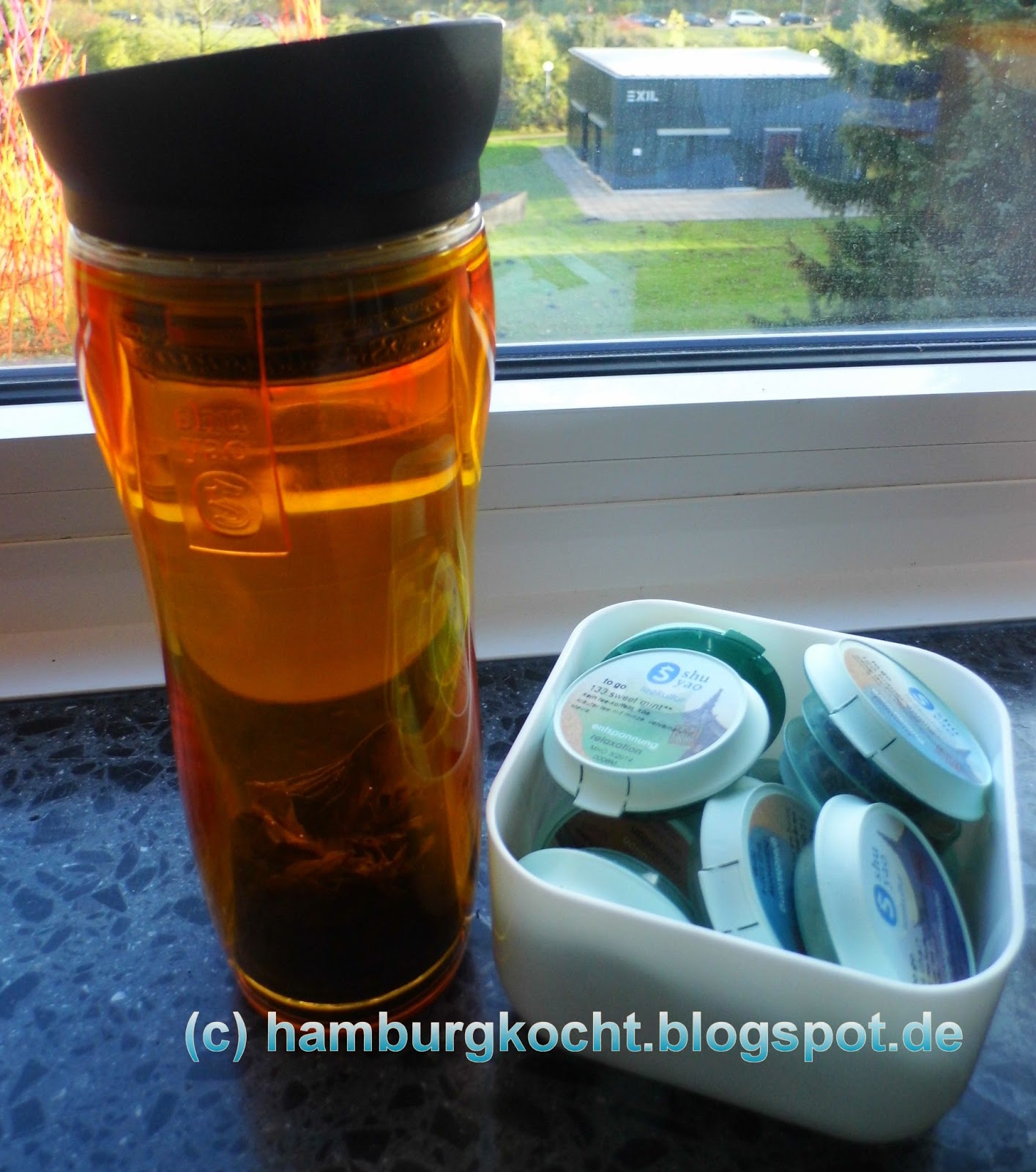 Hamburg kocht!: Produkttest: shuyao Teamaker 4.0 - Tee für unterwegs