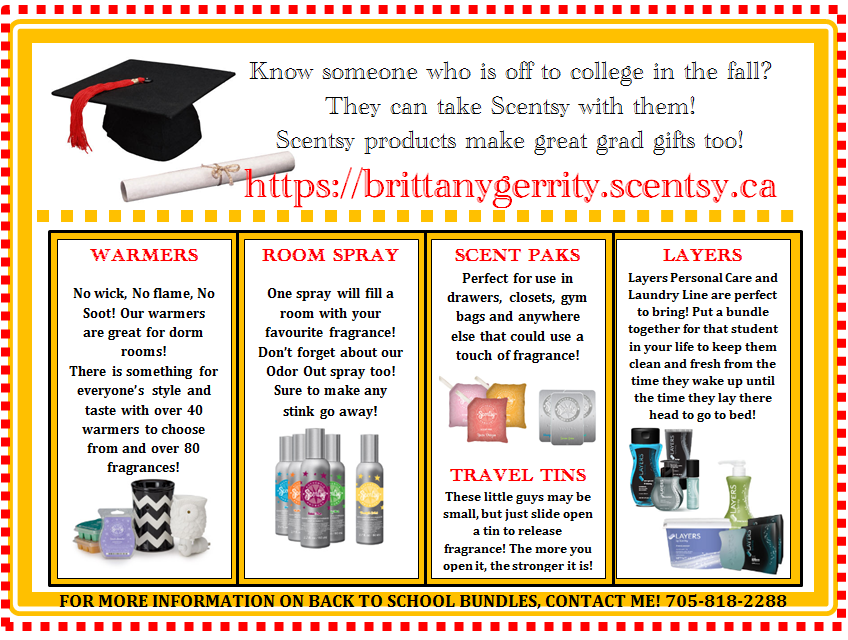 Talkin Scents 101: Back To School!! Scentsy Fragrance Solutions!