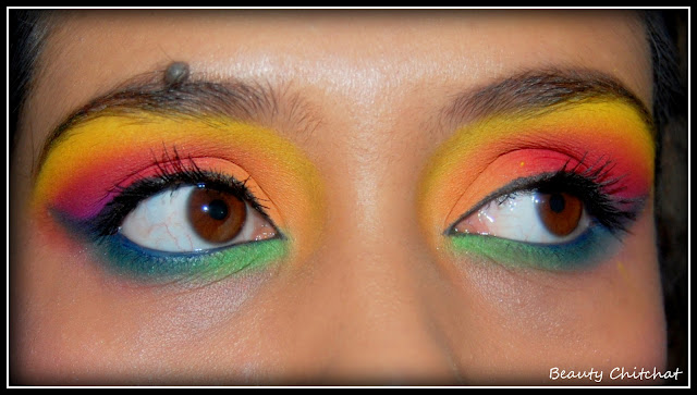 Beauty Chitchat: A Little Something I have Tried: Color Block Eye Make ...