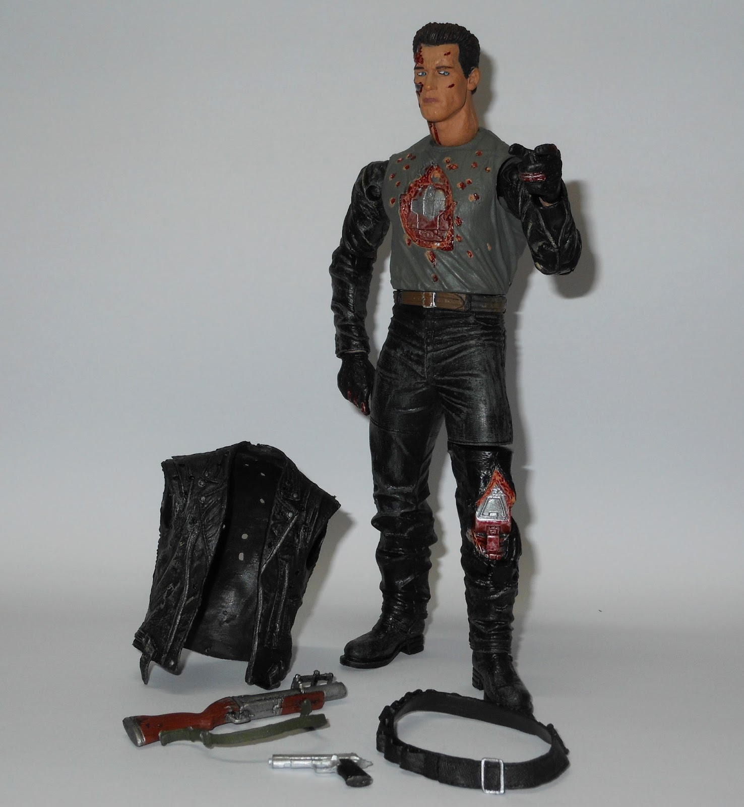 Figuras de Acción A Go-Gó: T-800 (STEEL MILL) (TERMINATOR 2)