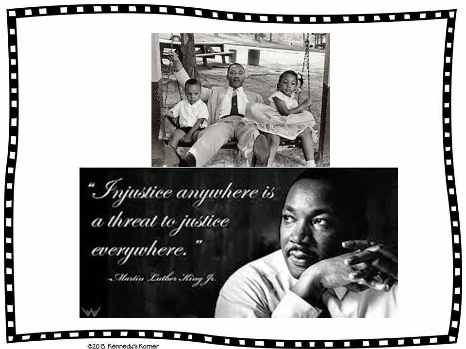 Kennedy's Korner: Martin Luther King Jr. FREEBIE