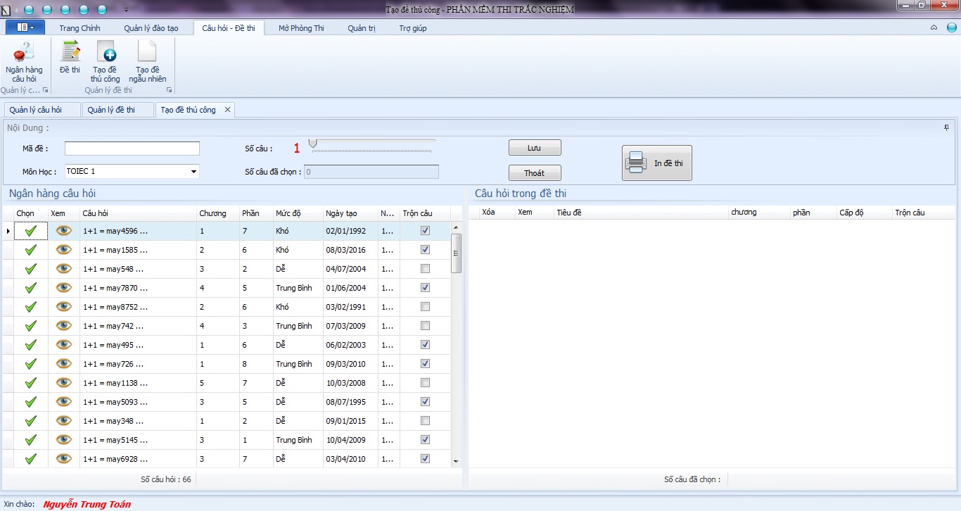 Chia Sẻ Source Code Phần Mềm Trắc Nghiệm Trực Tuyến Full Code C