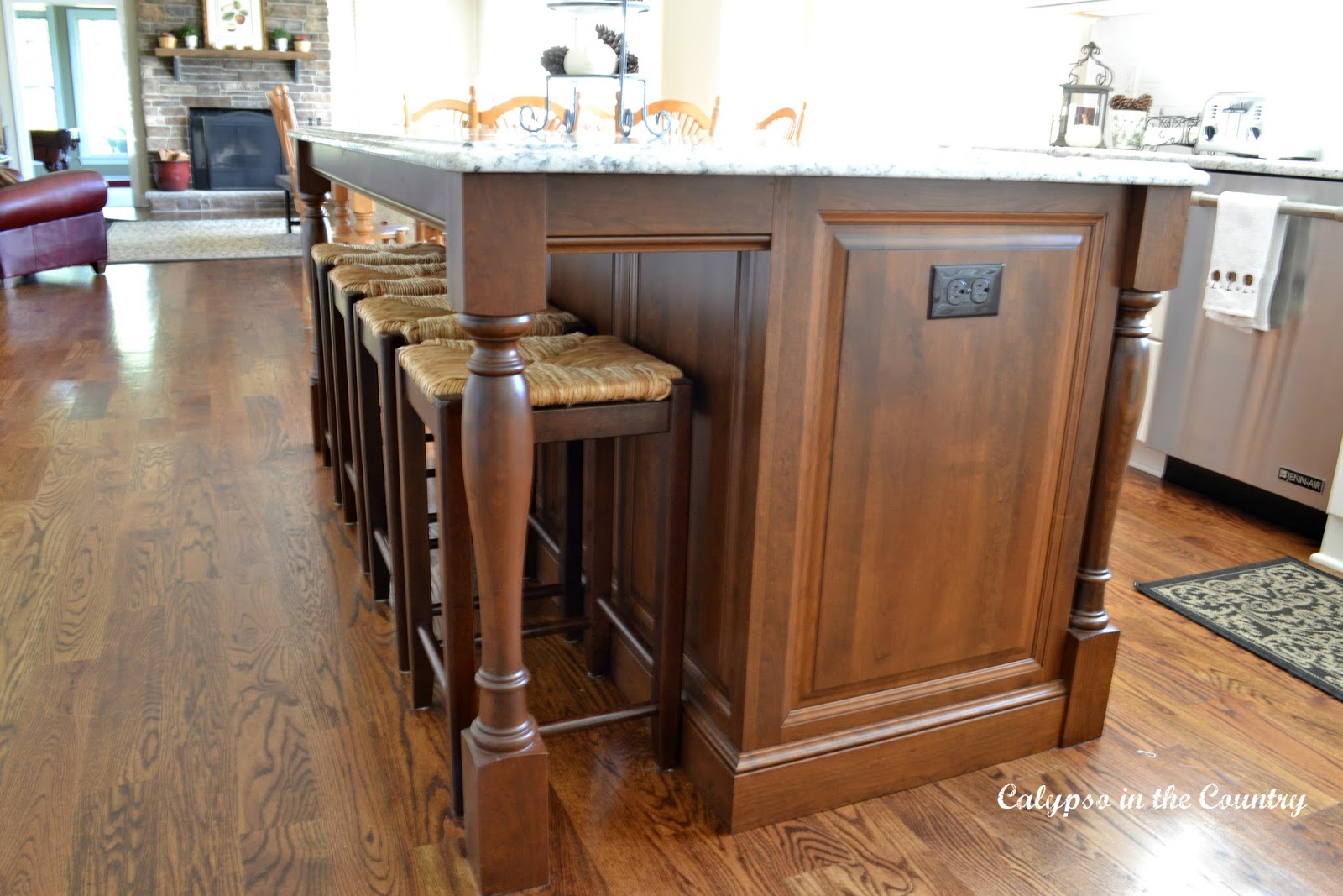 New Wooden Counter Stools and Why I Chose Them - Calypso in the Country