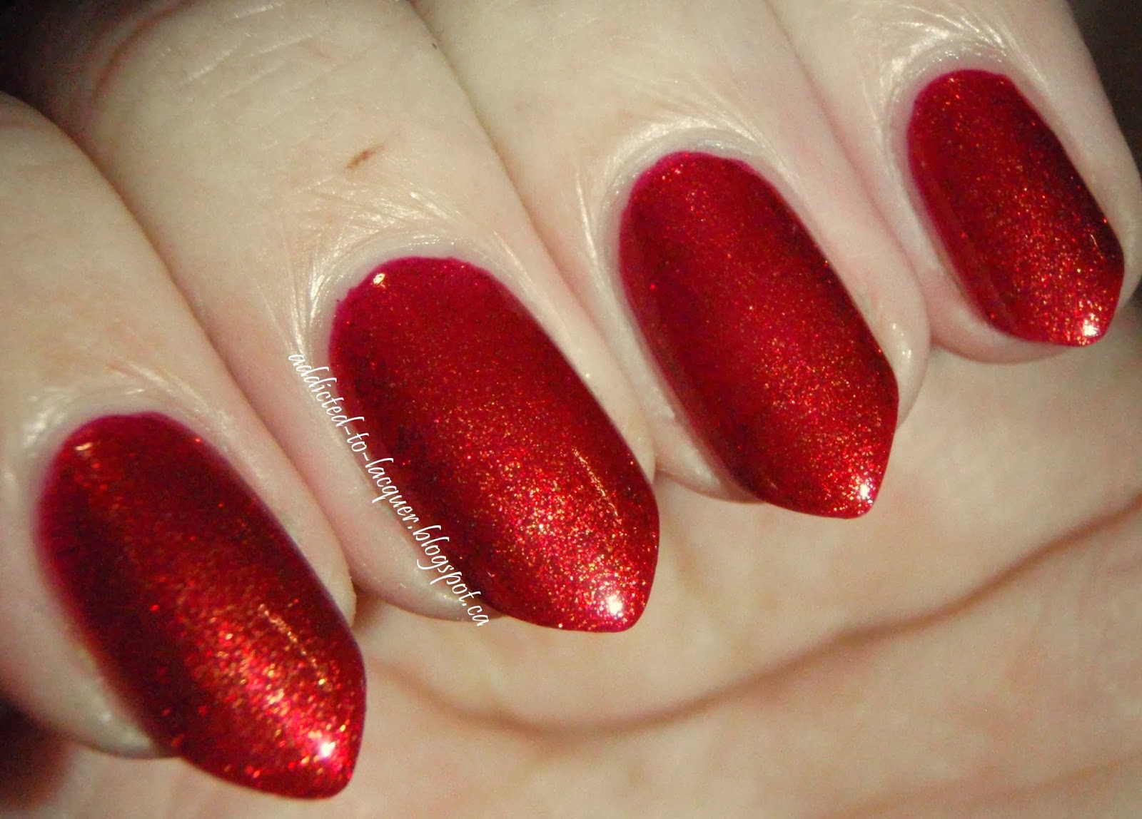 Addicted to Lacquer: Rainbow Honey - Ruby Weapon