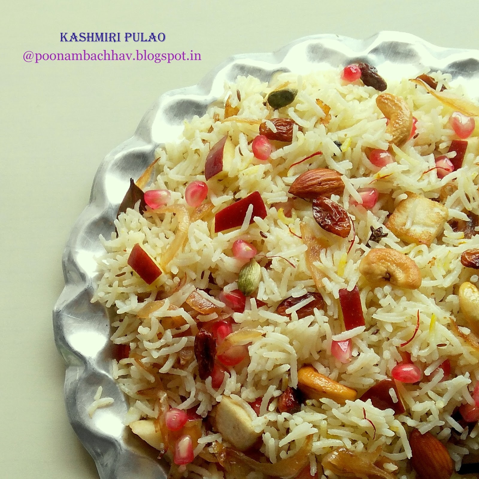Kashmiri Pulao Recipe