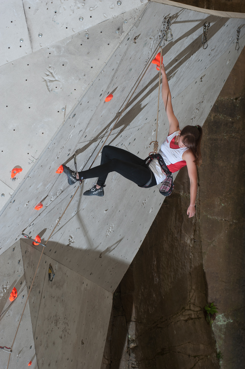 Tara Hayes: British Lead Climbing Championships 2012