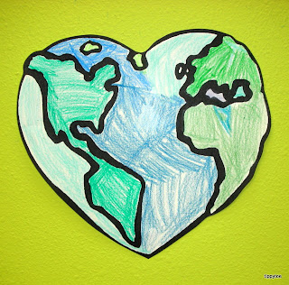 Tippytoe Crafts: Earth Hearts