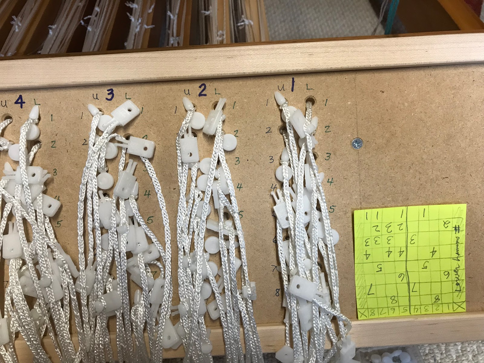 Daisy Hill Weaving Studio: Cranbrook Loom Easy Access Tie-up System