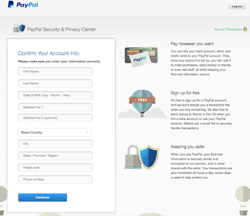 PayPal : User Agreement Changed (PayPal Phishing) | Scam