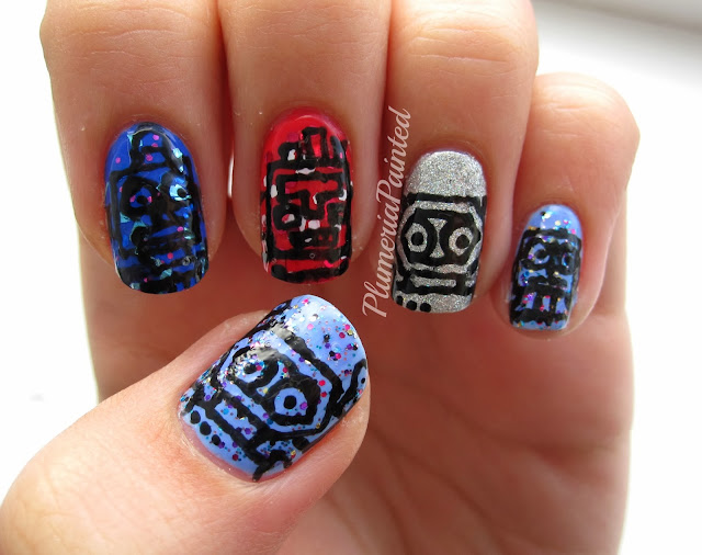 PlumeriaPainted: 31DC2013: Day 26 - Inspired by a pattern