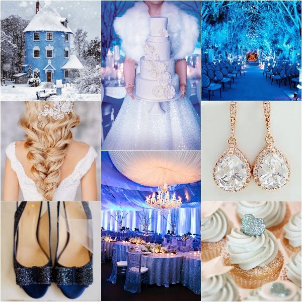 Winter Frozen Inspired color palette » Varese Wedding