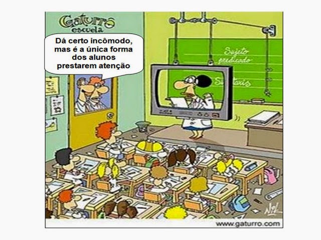 Carol Pilger e a História: Charge na sala de aula