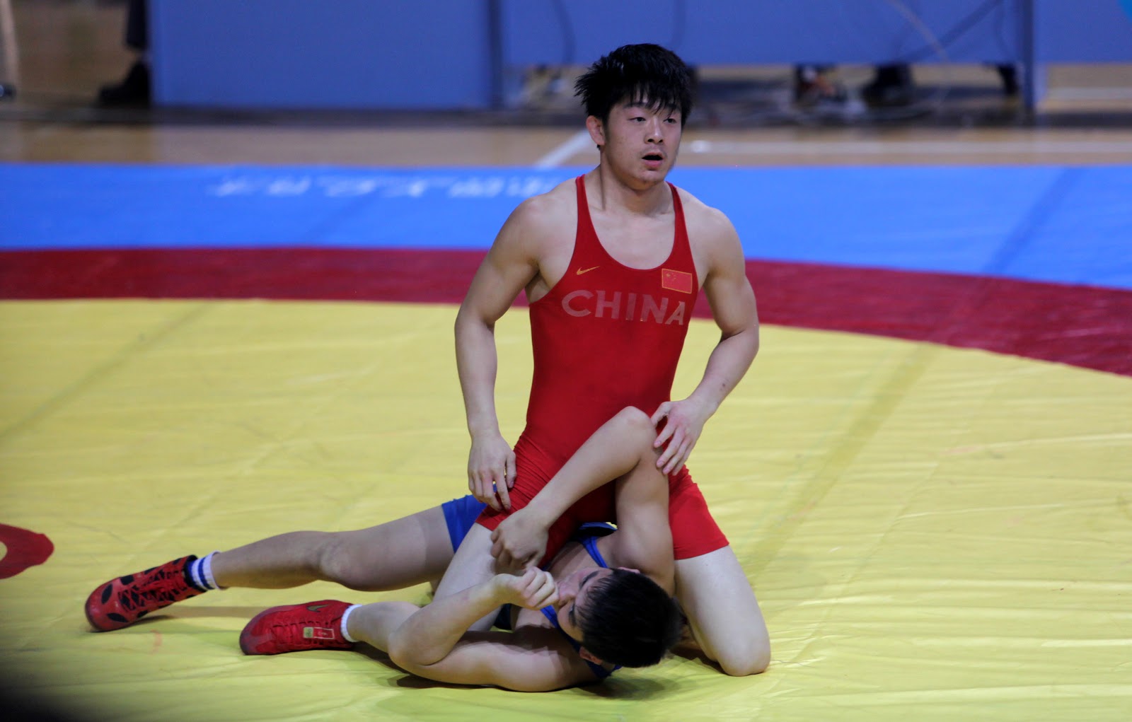 Asia Battle: Chinese wrestlers 66kg